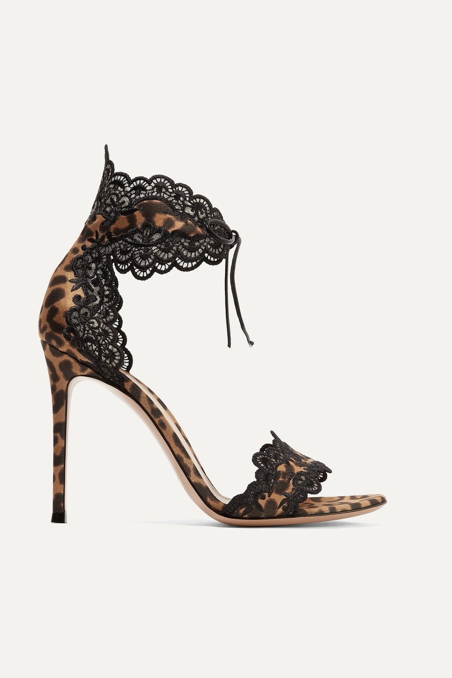 Very G Aries Leopard Print Sandal - Grey